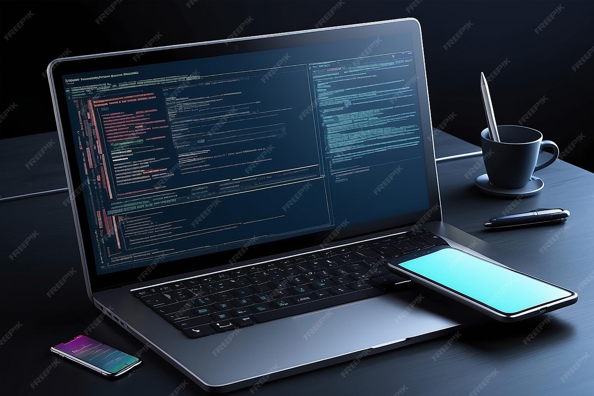 Premium Photo Software Development Coding Process Concept Programming Testing Cross Platform Code