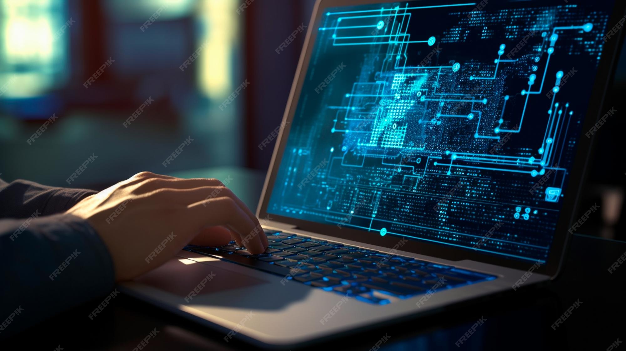 Premium Photo | Software development concept Coding programmer software ...