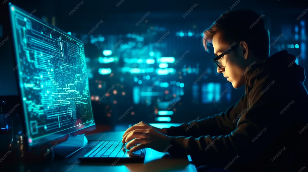 Premium Photo | Software development concept Coding programmer software ...