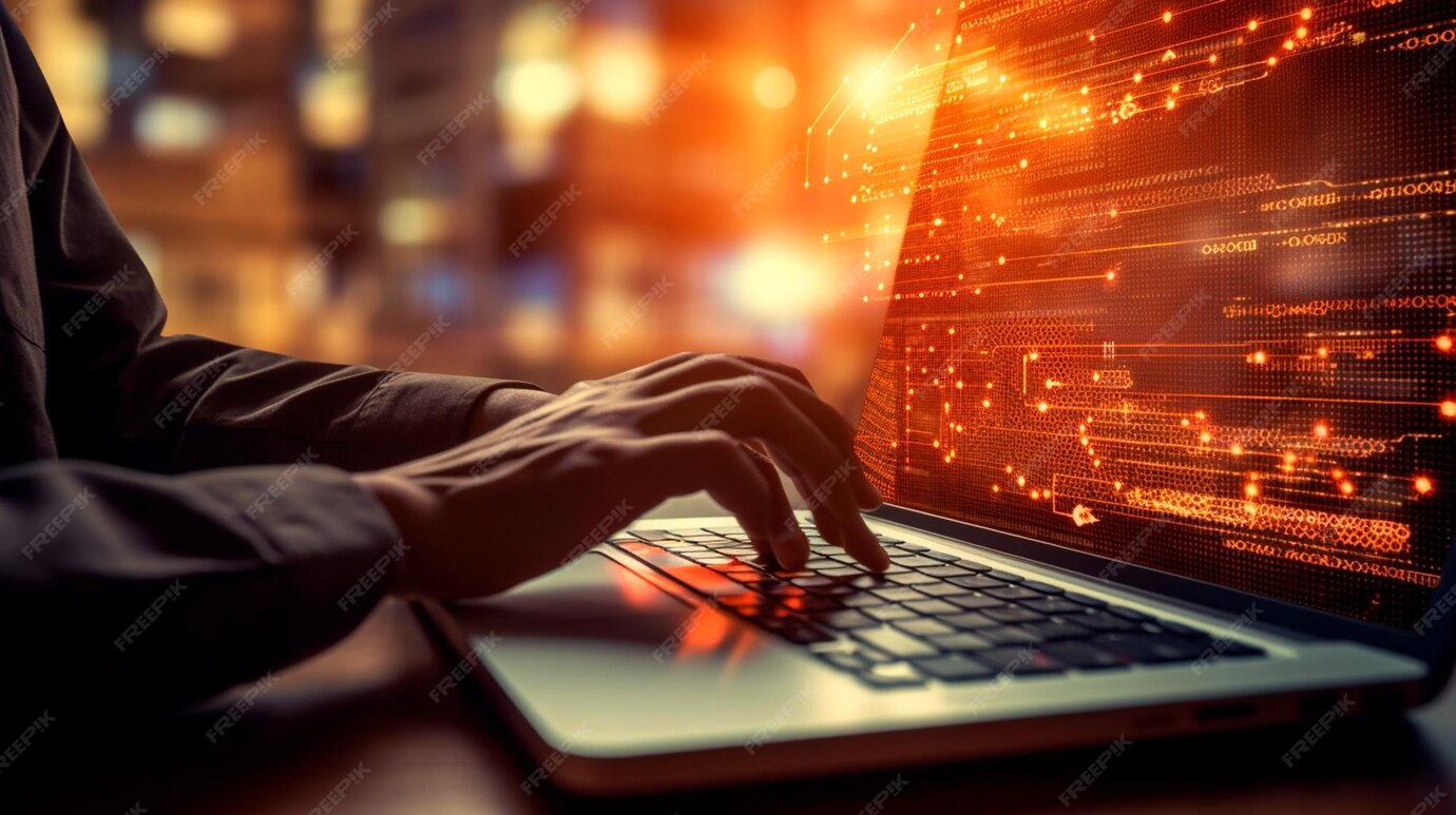 Premium Photo | Software development concept Coding programmer software engineer working on ...