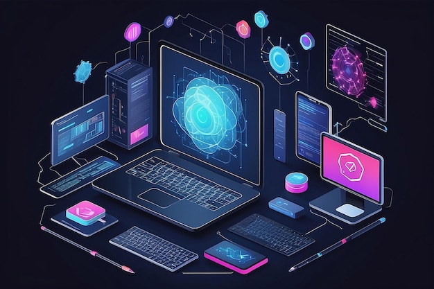 Premium Photo | Software development concepts and programming for ... Premium Photo | Software development concepts and programming for ...