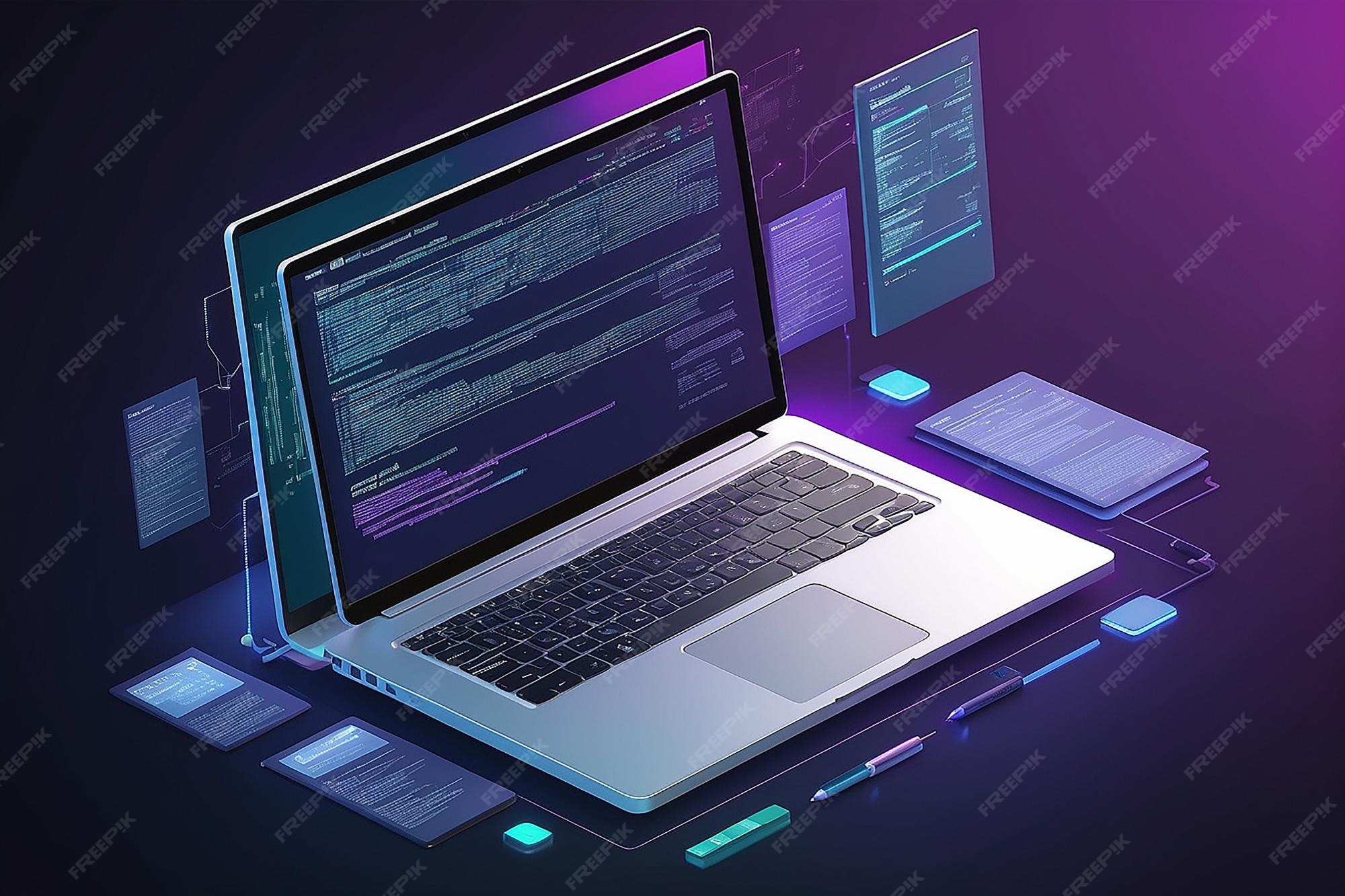 Premium Photo | Software development Programming coding and software ...