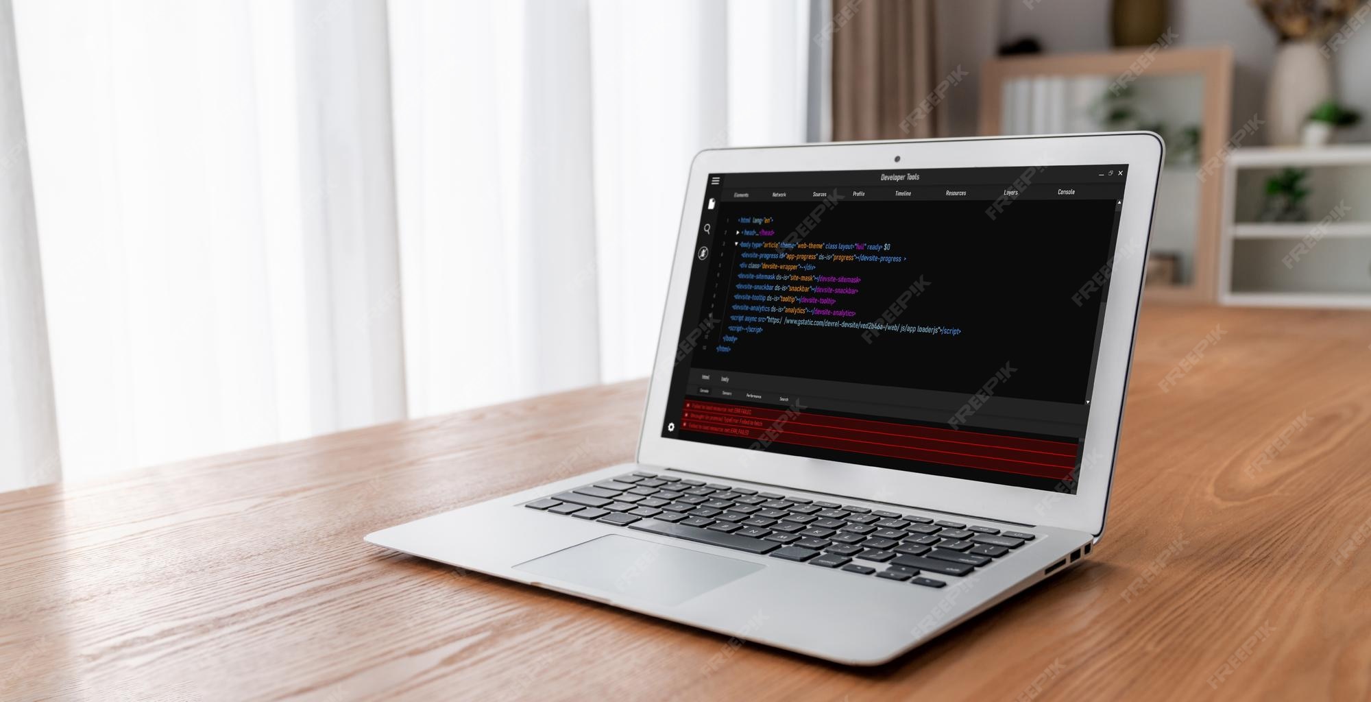 Premium Photo | Software development programming on computer screen for modish application and ...