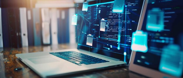 Premium Photo | Software installation by IT that enables users to find and manage data files on ...