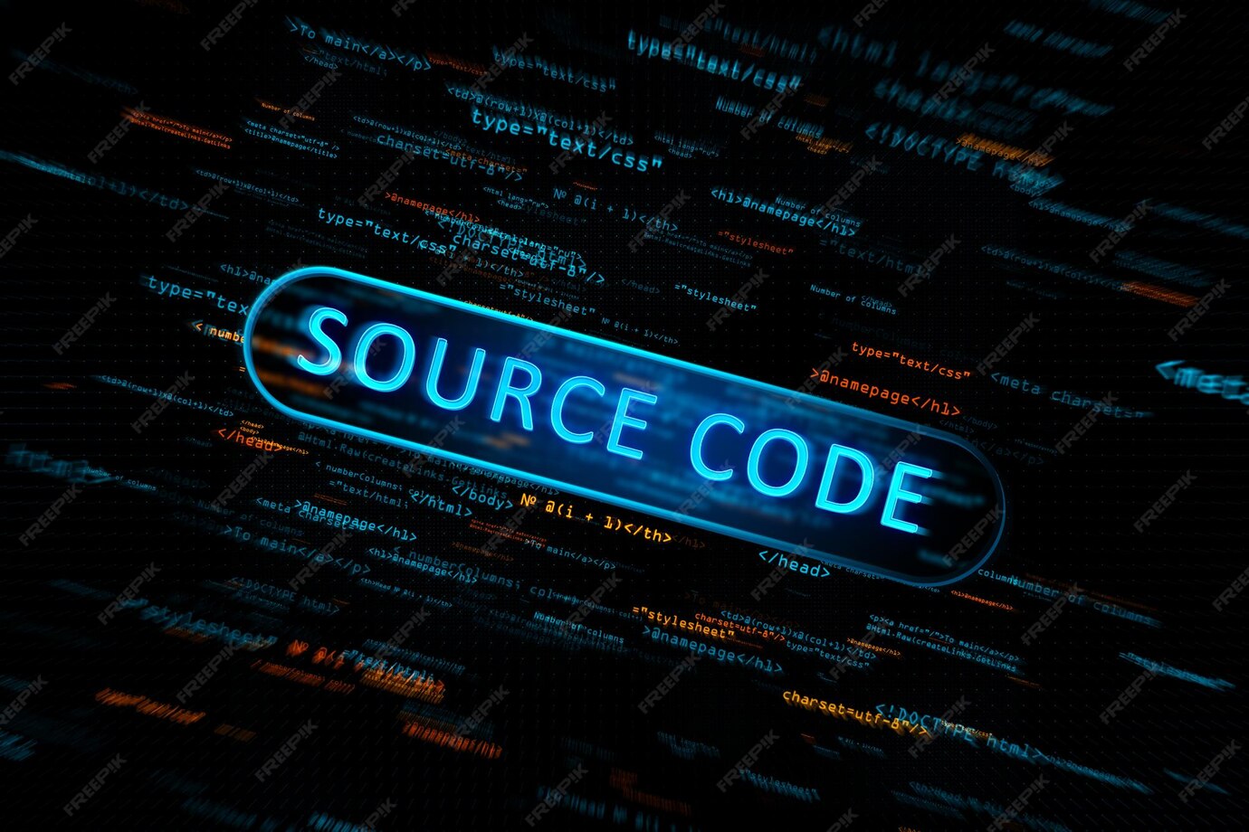 Premium Photo | Software source code concept with programming code and ...