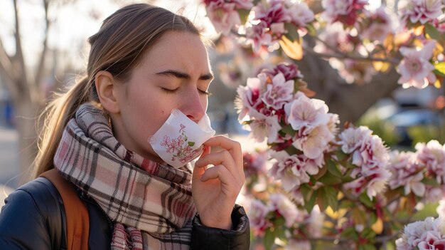 Premium Photo | Soothing Spring Allergies Relief Premium Photo | Soothing Spring Allergies Relief