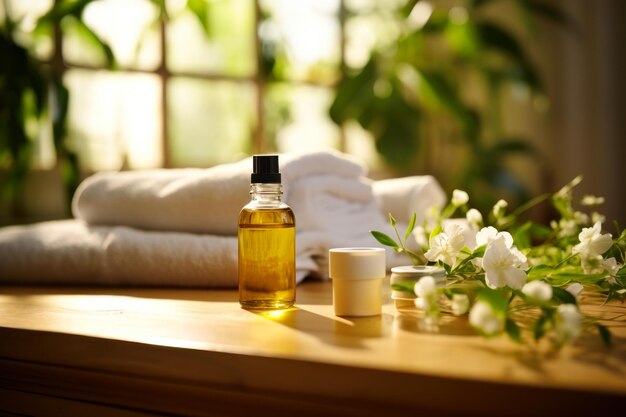 Spa Relaxation Massage Parlor Generative Ai Premium Ai Generated Image