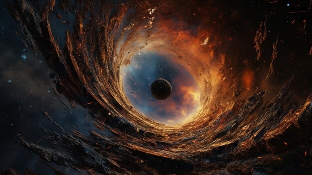 Premium AI Image | Space background cosmic enigma capturing Premium AI Image | Space background cosmic enigma capturing