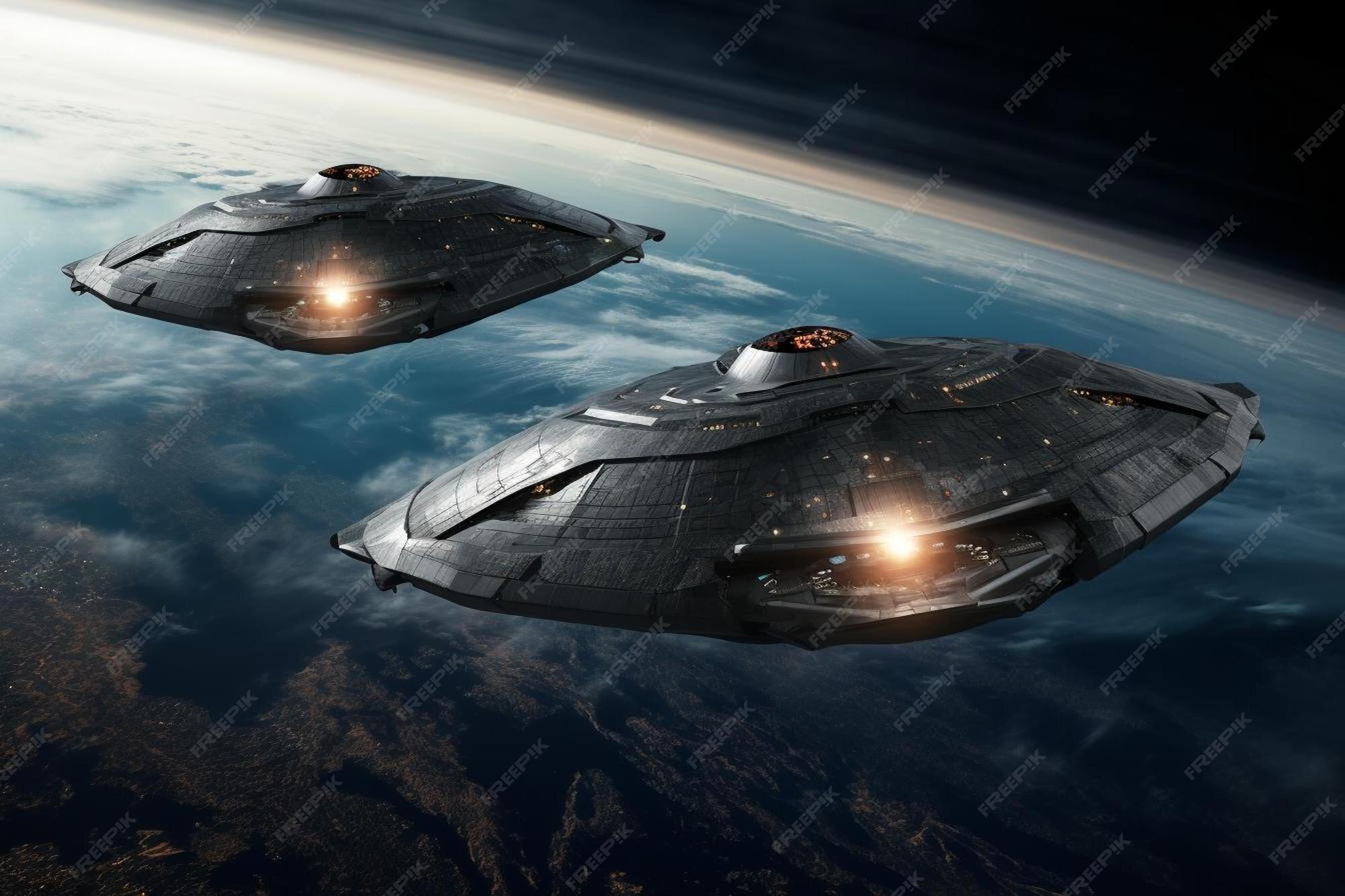 Premium AI Image | spaceships on the way to deep space sci fi ... Premium AI Image | spaceships on the way to deep space sci fi ...