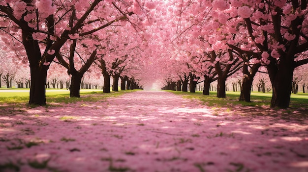 Premium Photo | Springtime Cherry Blossom Splendor AI Generated Premium Photo | Springtime Cherry Blossom Splendor AI Generated