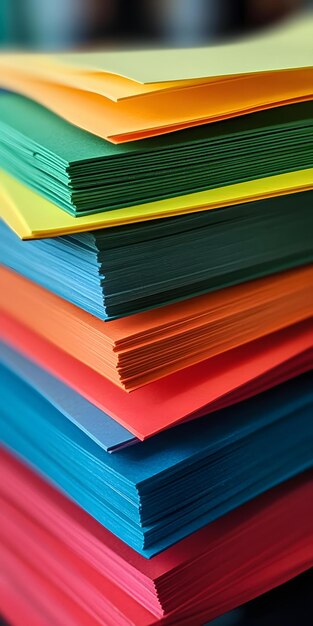 Stack of multicolored sticky notes | Premium AI-generated image Stack of multicolored sticky notes | Premium AI-generated image