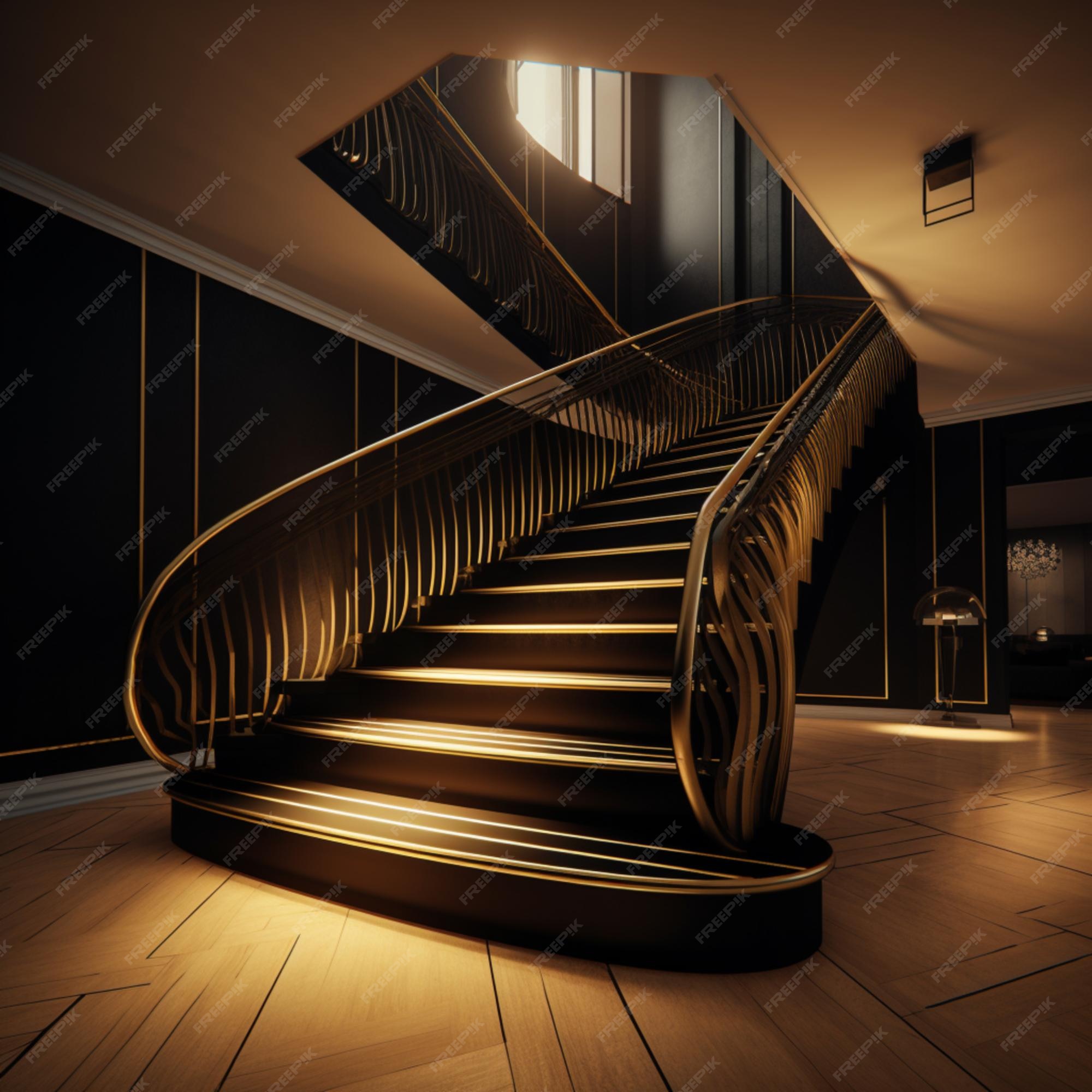Premium AI Image | Stairs Generative Ai Illustration Premium AI Image | Stairs Generative Ai Illustration