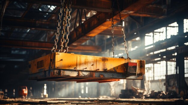 Premium Photo | Steel hook crane constructing metal building Premium Photo | Steel hook crane constructing metal building