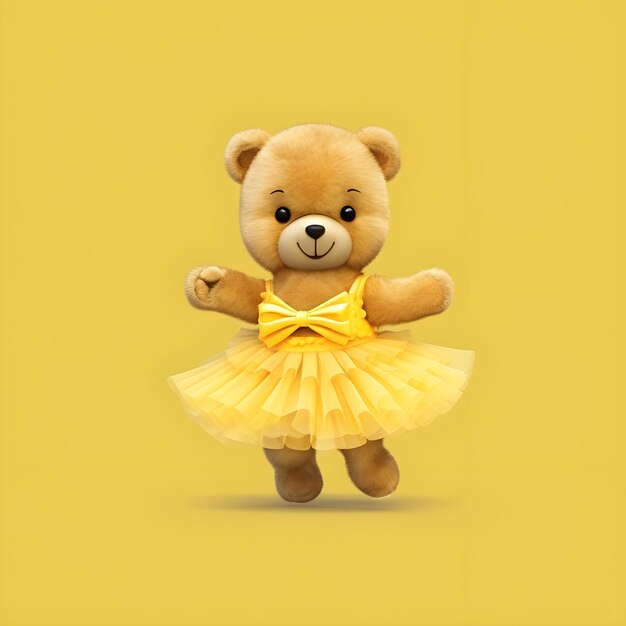 Step into enchanting dreams with a colorful ballerina bear | Premium AI ... Step into enchanting dreams with a colorful ballerina bear | Premium AI ...