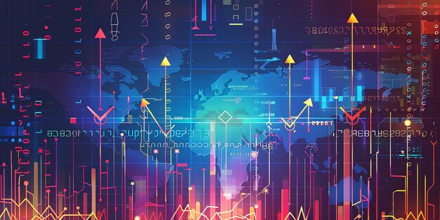 Stock Market Dynamics Displayed on Digital Interface | Premium AI ... Stock Market Dynamics Displayed on Digital Interface | Premium AI ...