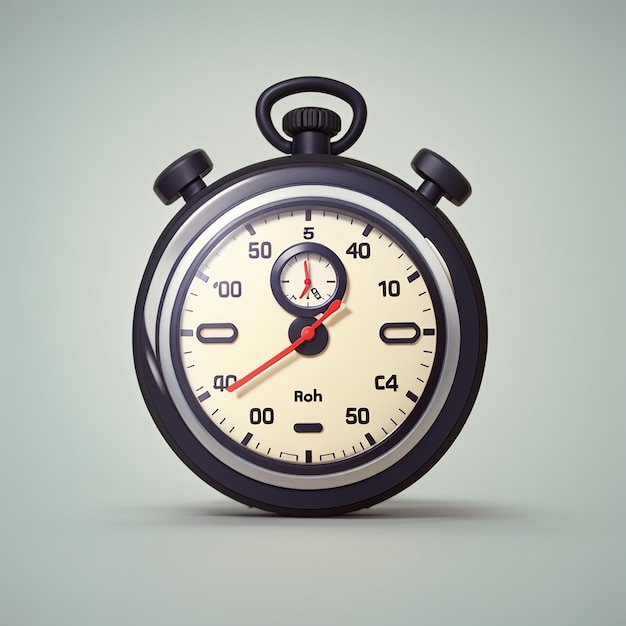 Premium Photo | Stopwatch timer cartoon icon illustration Premium Photo | Stopwatch timer cartoon icon illustration