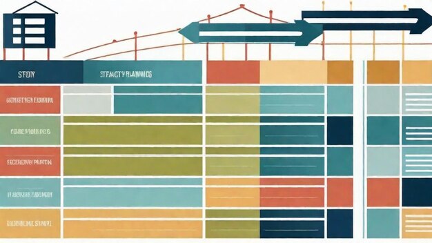 Premium AI Image | Strategic Planning Objectives Premium AI Image | Strategic Planning Objectives