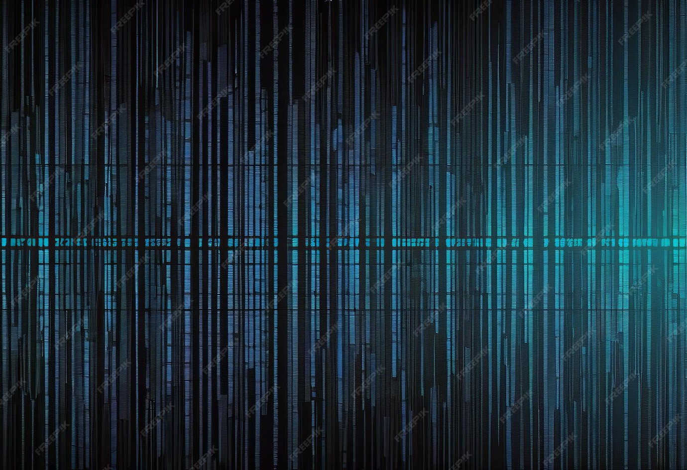 Premium Photo | Stream of binary matrix code on the screen computer ...