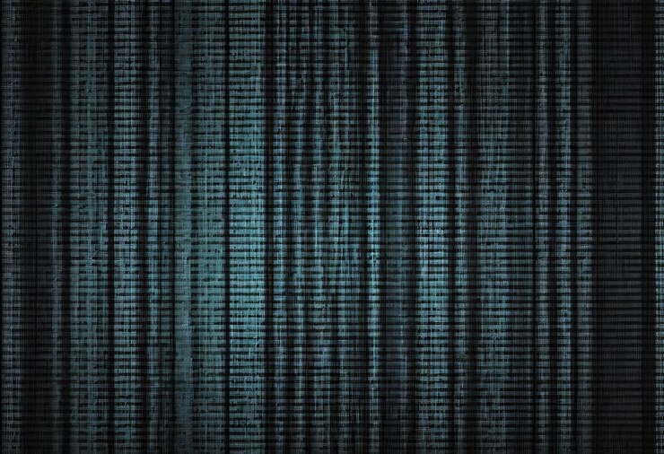 Premium Photo | Stream of binary matrix code on the screen computer ...