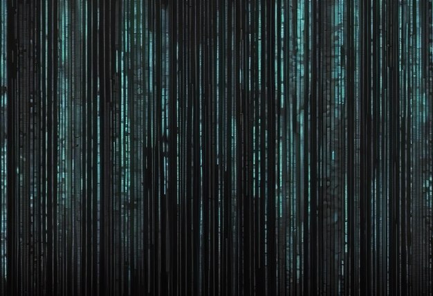 Premium Photo Stream Of Binary Matrix Code On The Screen Computer Matrix Numbers Concept Of