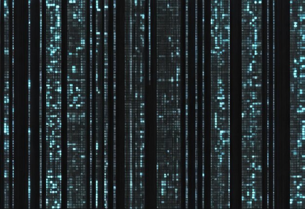 Premium Photo Stream Of Binary Matrix Code On The Screen Computer Matrix Numbers Concept Of 