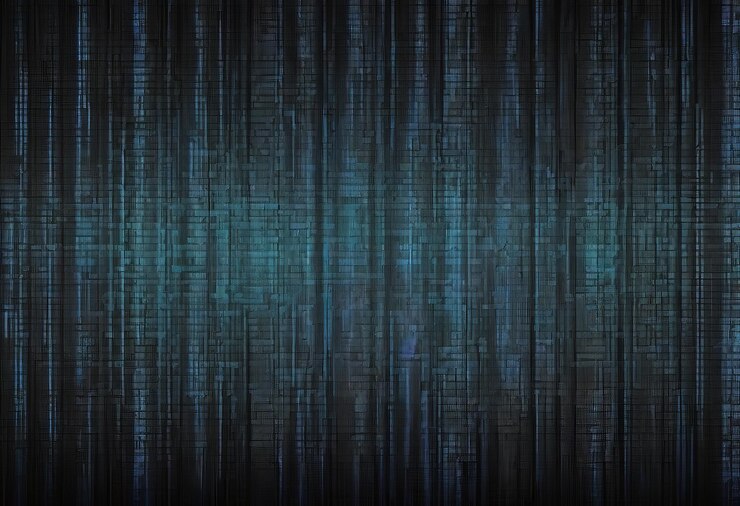 Premium Photo | Stream of binary matrix code on the screen computer ...