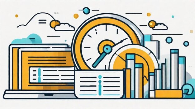 Premium AI Image | Streamlining Data Management Processes Premium AI Image | Streamlining Data Management Processes