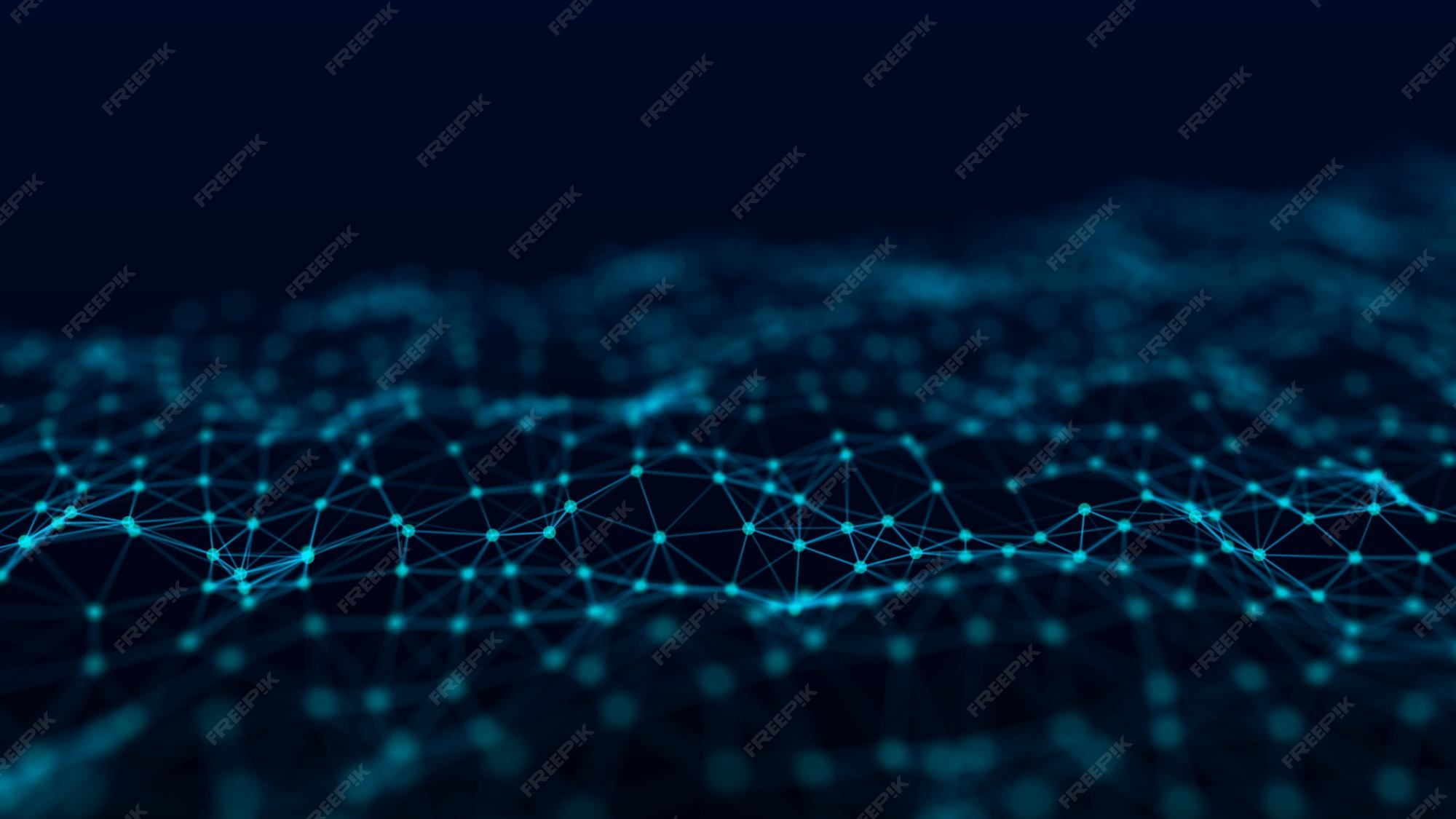 Premium Photo The Structure Of The Network Connection Of Points And Lines Data Technology