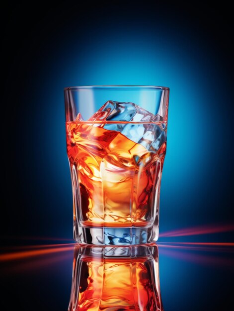 Premium Photo Stylish Drinking Glass Dining Essential Photorealistic Vertical Illustration