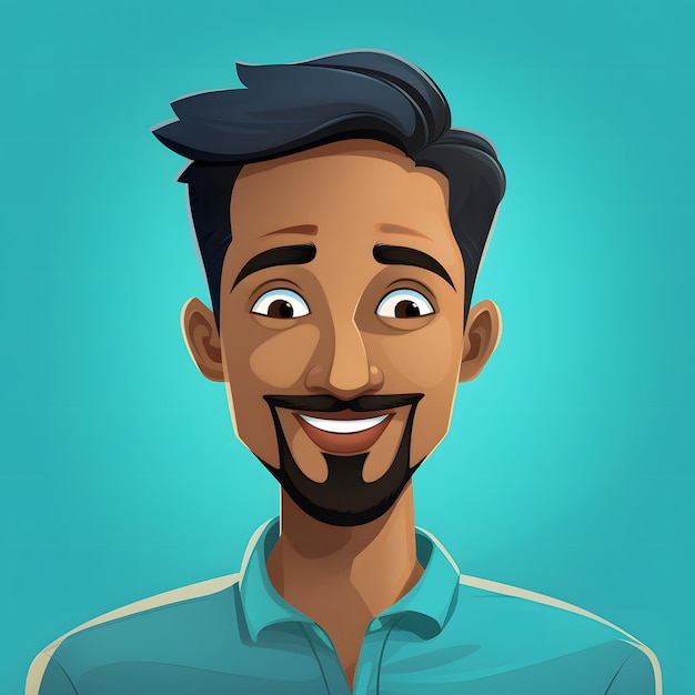 Premium AI Image | Stylish man flat vector profile picture AI Generated Premium AI Image | Stylish man flat vector profile picture AI Generated