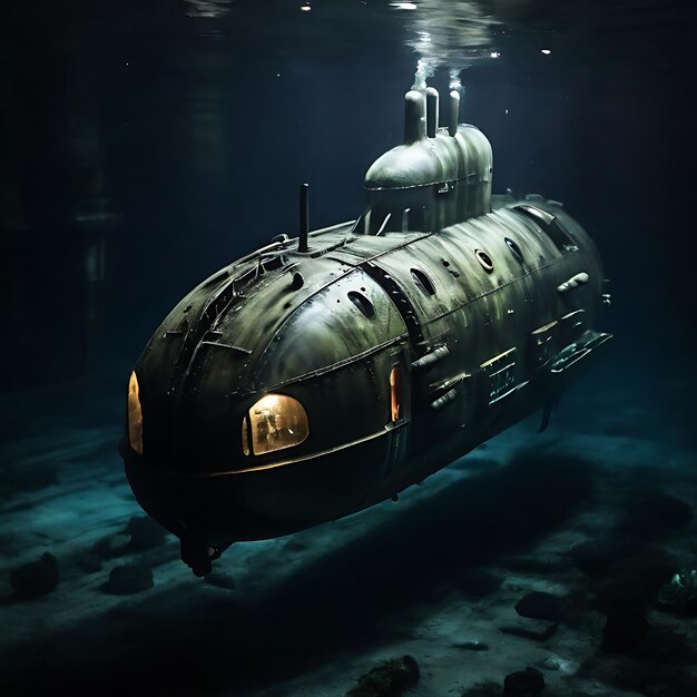 Premium Photo | Submarine AI Premium Photo | Submarine AI