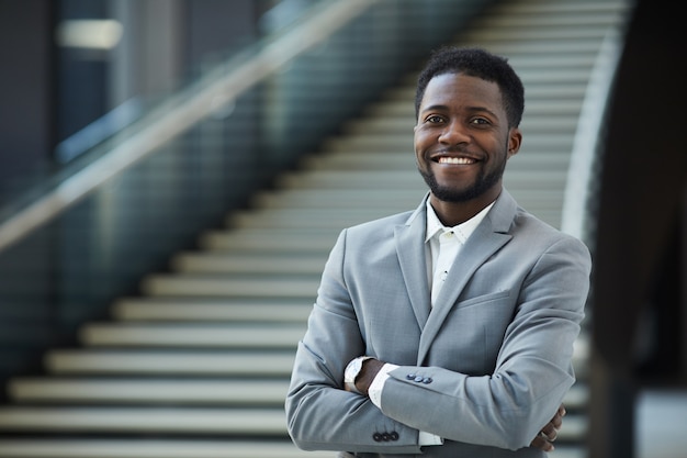 Premium Photo | Successful black business executive Premium Photo | Successful black business executive
