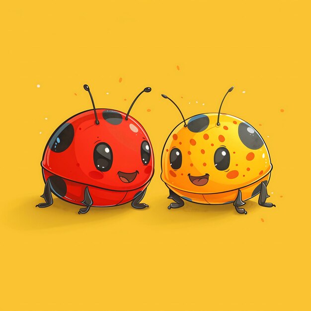 Summer Smiles Bright Red Ladybug Animated Sticker Perfect for Adding a ... Summer Smiles Bright Red Ladybug Animated Sticker Perfect for Adding a ...