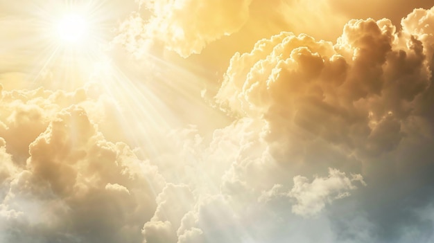 Premium Photo | The sun shines through the clouds Premium Photo | The sun shines through the clouds