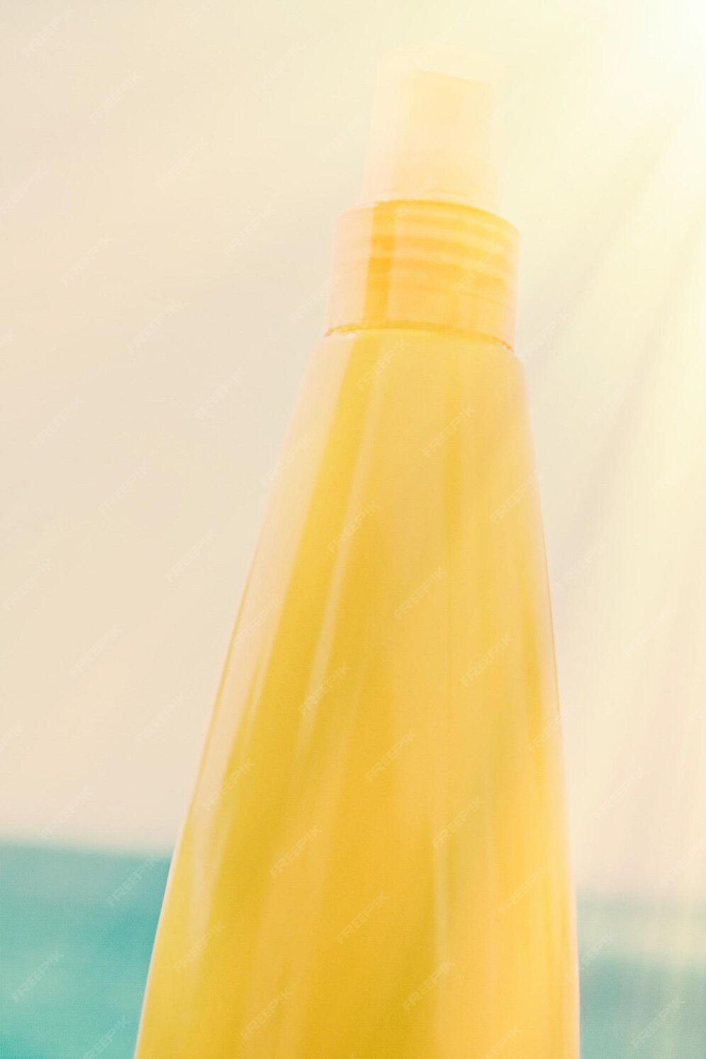 Premium Photo Sun Tan Lotion On The Beach Skincare Cosmetics And Holiday Concept