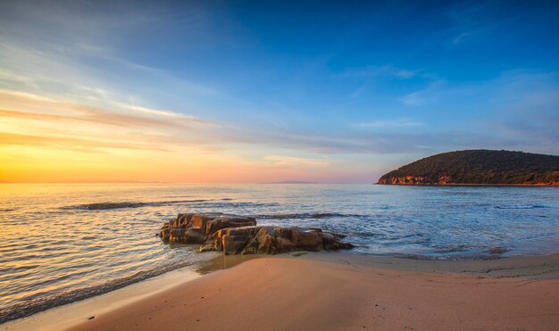 Premium Photo | Sunset in cala violina bay beach in maremma tuscany ... Premium Photo | Sunset in cala violina bay beach in maremma tuscany ...