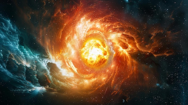 Premium Photo | Supernova explosion depicted with rippling shockwaves Premium Photo | Supernova explosion depicted with rippling shockwaves