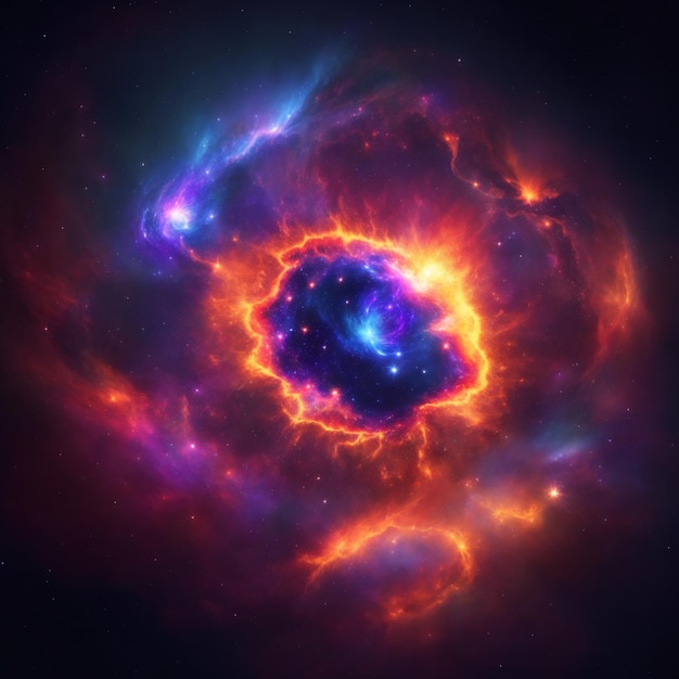 Premium Photo Supernova Nova Event Cosmic Blast Celestial Flare
