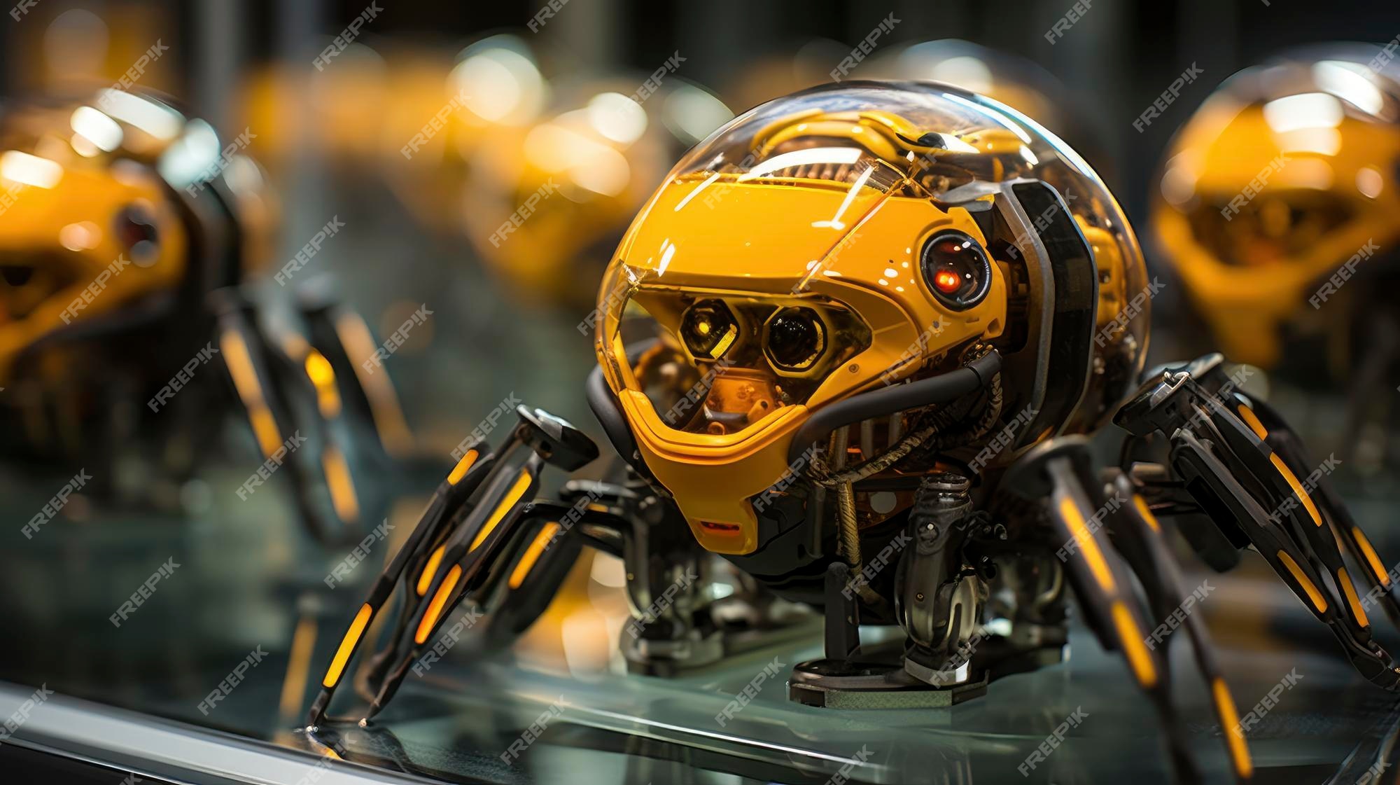 Premium AI Image | Swarm robotics coordinated multi robot systems ... Premium AI Image | Swarm robotics coordinated multi robot systems ...