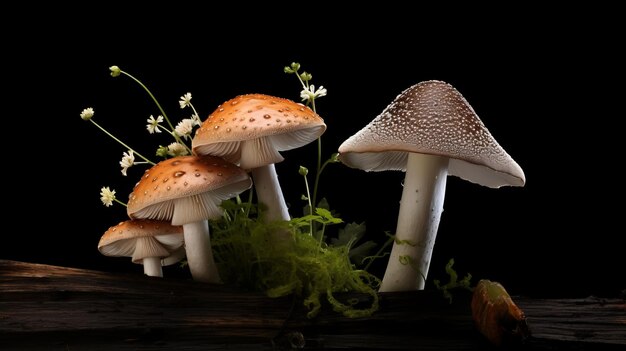 Premium AI Image | Symbiotic relationship between plants and fungi ... Premium AI Image | Symbiotic relationship between plants and fungi ...