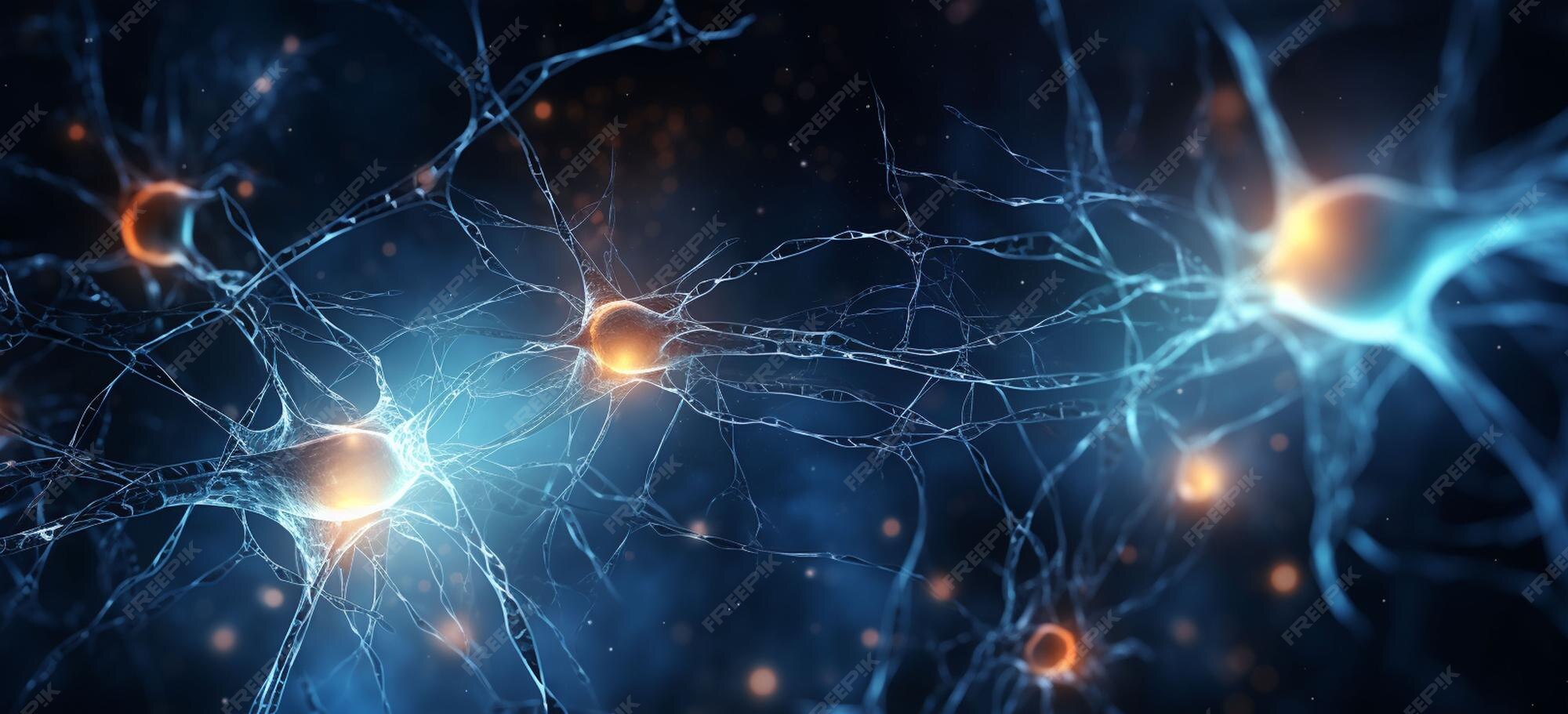 Premium Photo | Synaptic transmission human nervous system concept Premium Photo | Synaptic transmission human nervous system concept