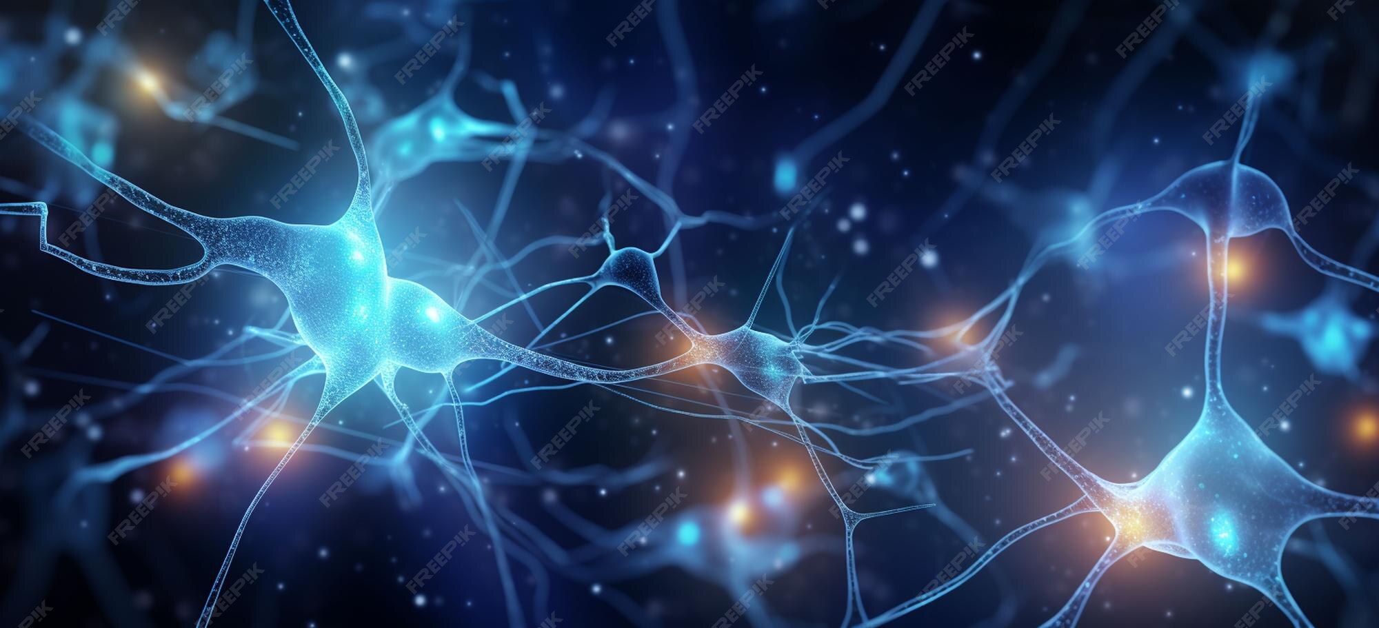 Premium Photo | Synaptic transmission human nervous system concept Premium Photo | Synaptic transmission human nervous system concept