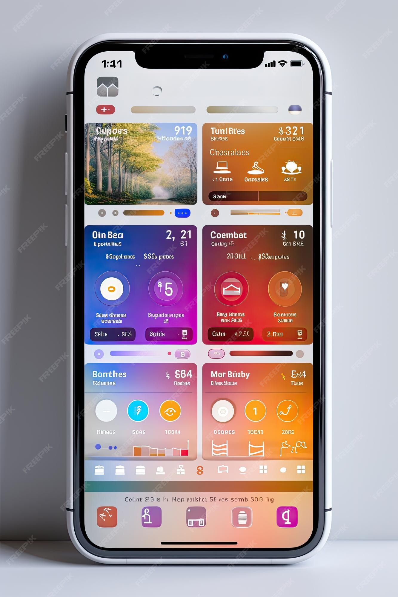 Premium Photo Task Management App Ui Mockup Design An Efficient And Organized Task Management