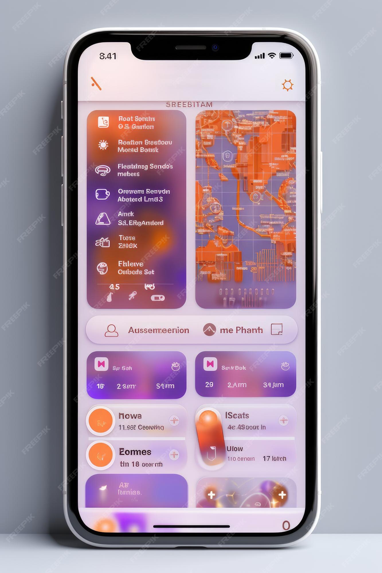Premium Photo Task Management App Ui Mockup Design An Efficient And Organized Task Management