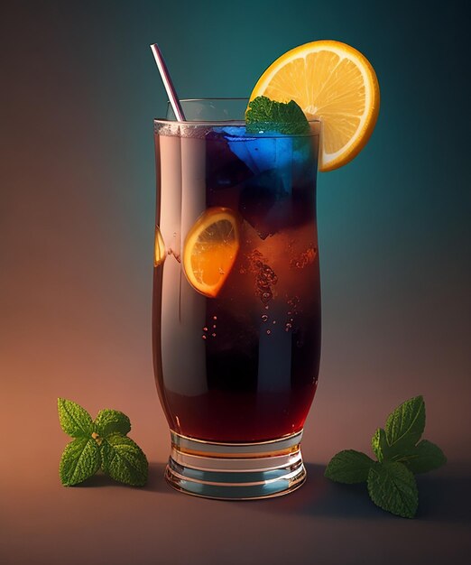 Premium Photo Tasty Amp Cool Lemon Drink