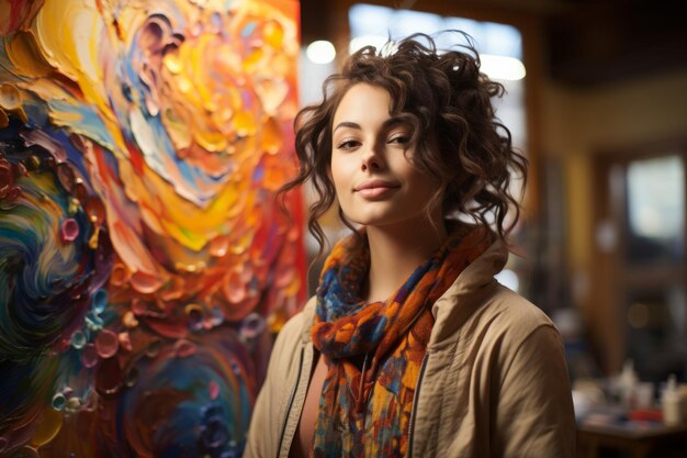 Premium Photo | Teacher using art to teach creativity and ... Premium Photo | Teacher using art to teach creativity and ...