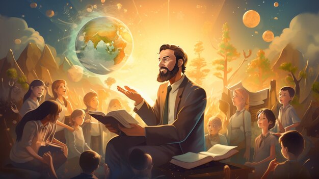 Premium AI Image | Teachers' Day and the importance of educators 7 May ... Premium AI Image | Teachers' Day and the importance of educators 7 May ...