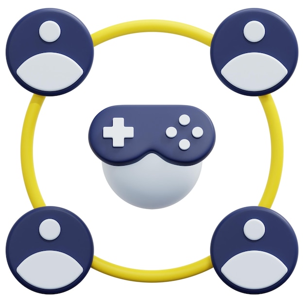 Premium Photo | Team 3d render icon illustration Premium Photo | Team 3d render icon illustration