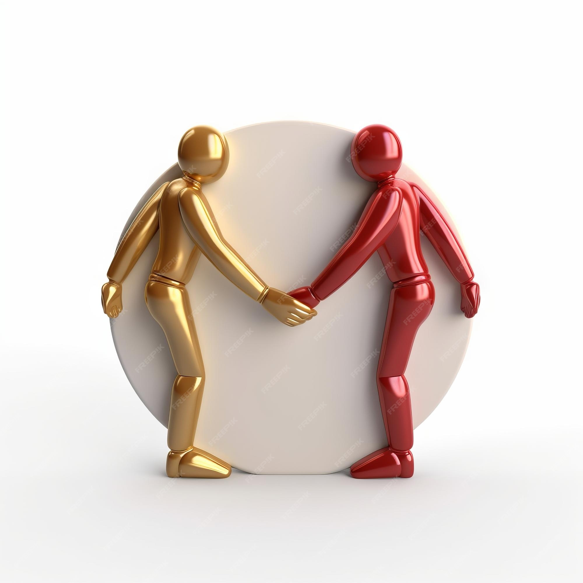 Premium AI Image | Teamwork A ICON handshake and teamwork symbol ... Premium AI Image | Teamwork A ICON handshake and teamwork symbol ...