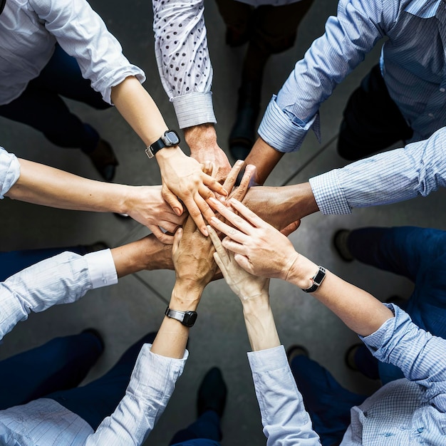 Teamwork togetherness collaboration business teamwork concept | Premium ... Teamwork togetherness collaboration business teamwork concept | Premium ...